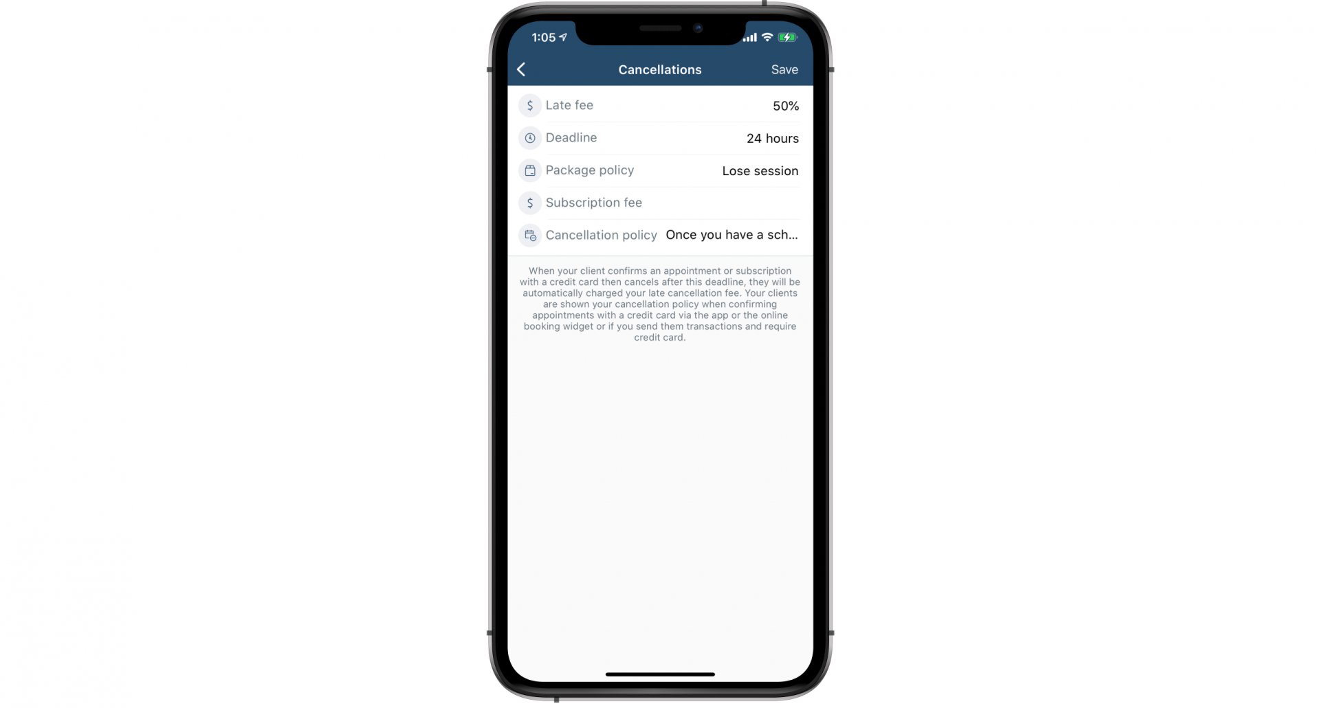 Simple Scheduling App